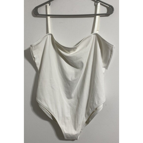SKIMS | Swim | Skims Swim Womens 4x 4xl White One Piece Swimsuit ...